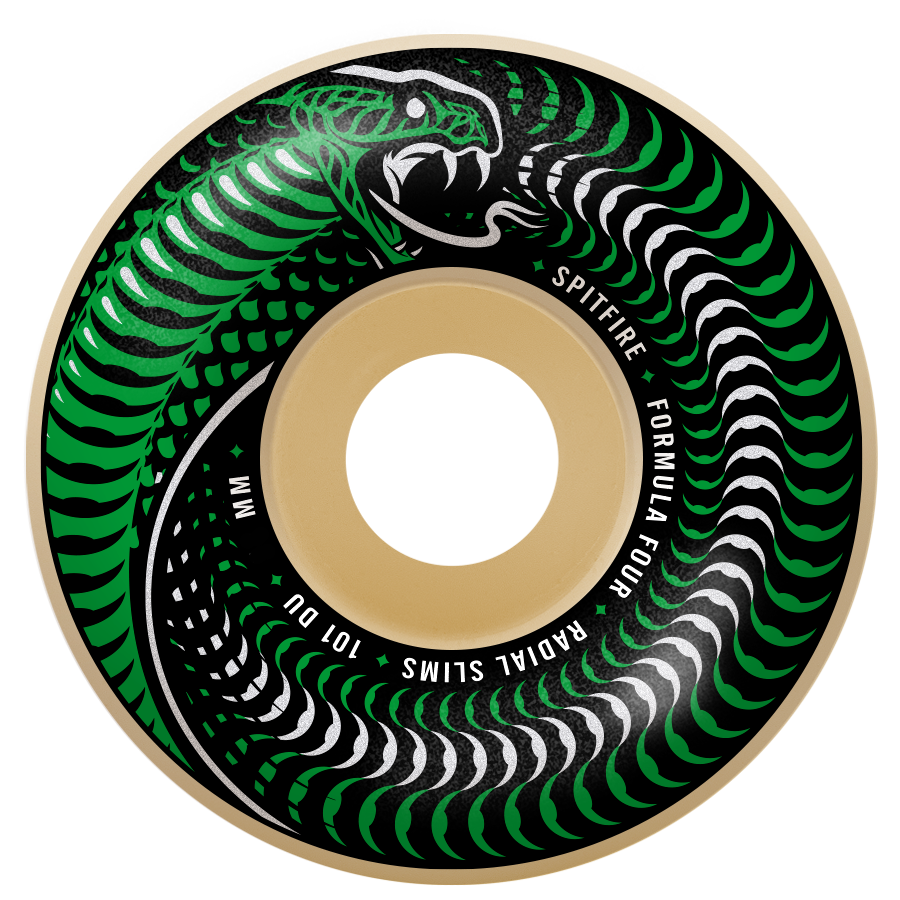 Spitfire Formula Four Radial Slims Venomous – Switch and Signal Skatepark