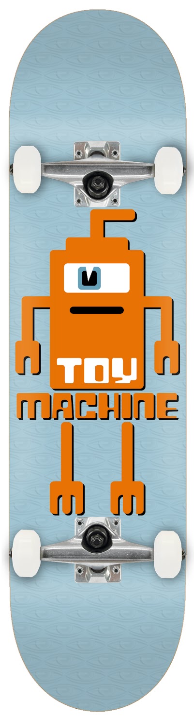 Toy Machine Binary Sect Orange Complete Skateboard – Switch and Signal ...