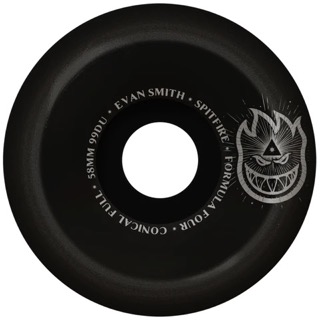 SPITFIRE EVAN SMITH F499 CONICAL FULL BLACK 58mm – Switch and Signal ...