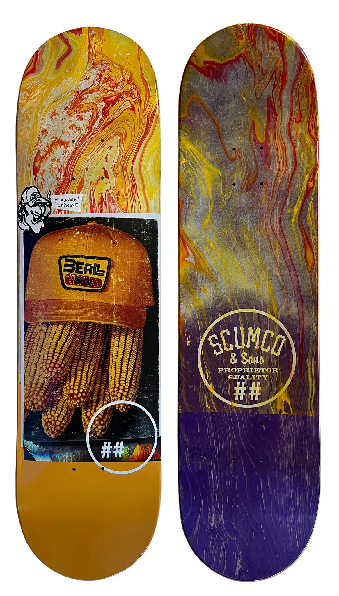 Scumco & Sons Ty Beall Approved Deck 8.25 – Switch and Signal Skatepark