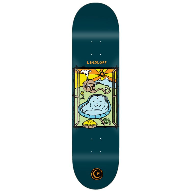Foundation Jesse Lindloff Turtle Pie Skateboard Deck 8.25″ – Switch and ...